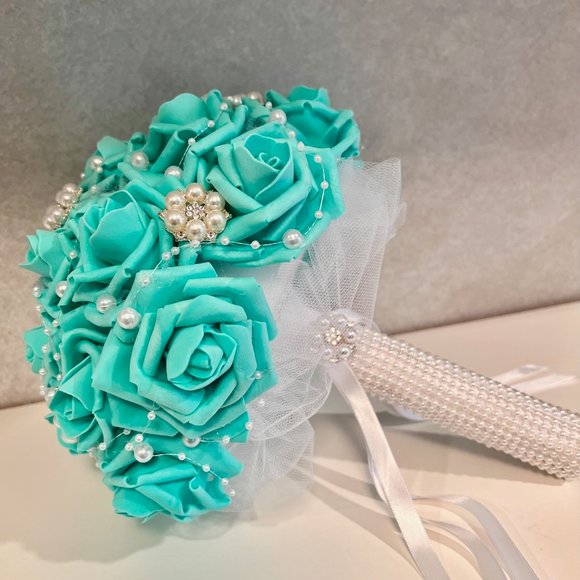 KariMegDesign | Costumes | Communion Bouquet Tiff Blue Turquoise Blue ...